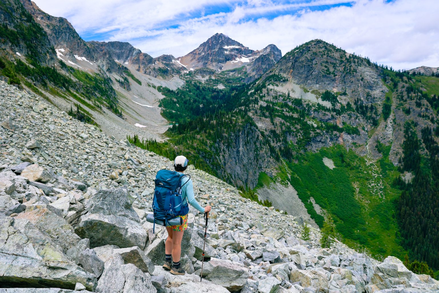 Guide to backpacking at Wing Lake in the North Cascades - Gwyn and Ami
