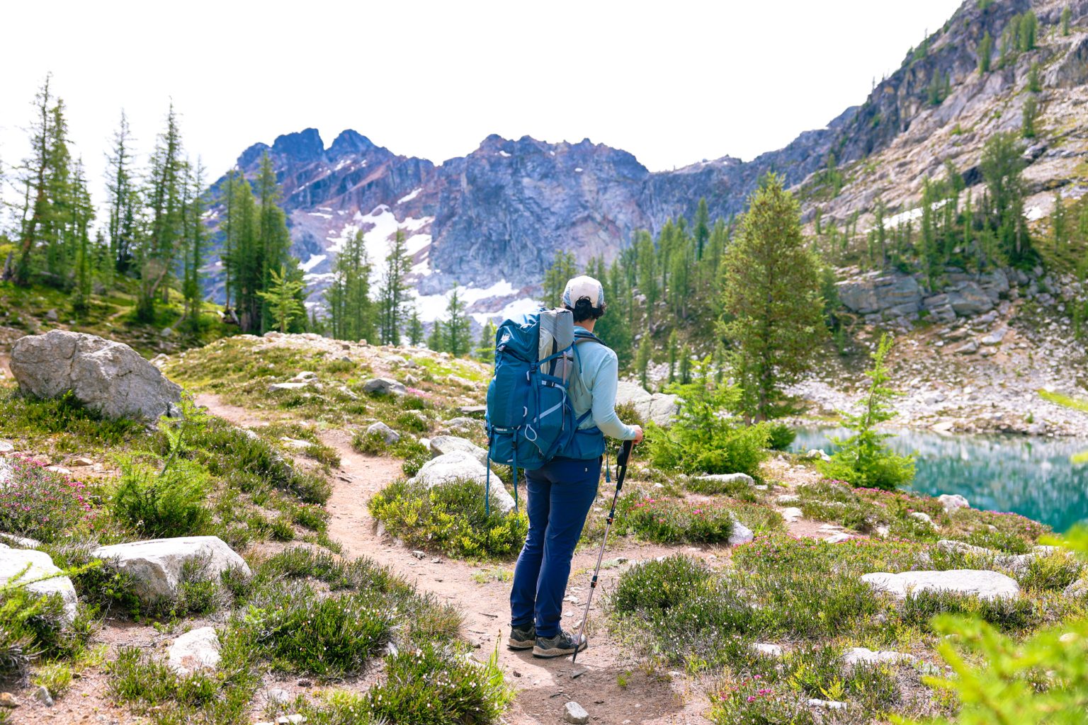 Guide to backpacking at Wing Lake in the North Cascades - Gwyn and Ami