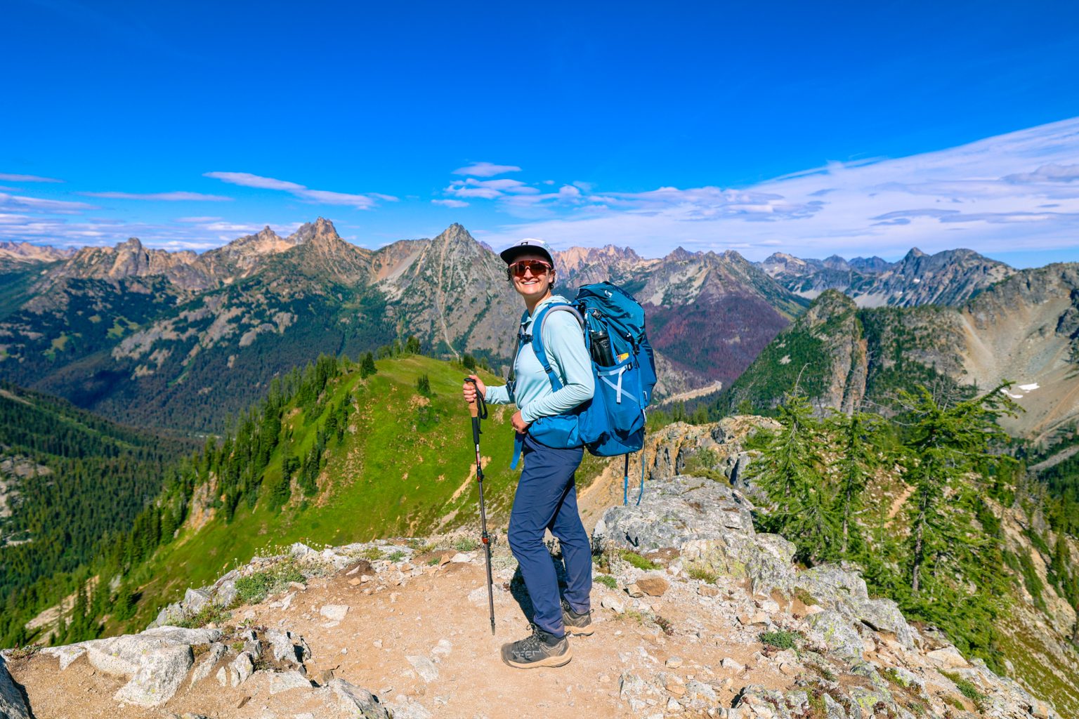Guide to backpacking Hidden Lake Lookout in North Cascades - Gwyn and Ami