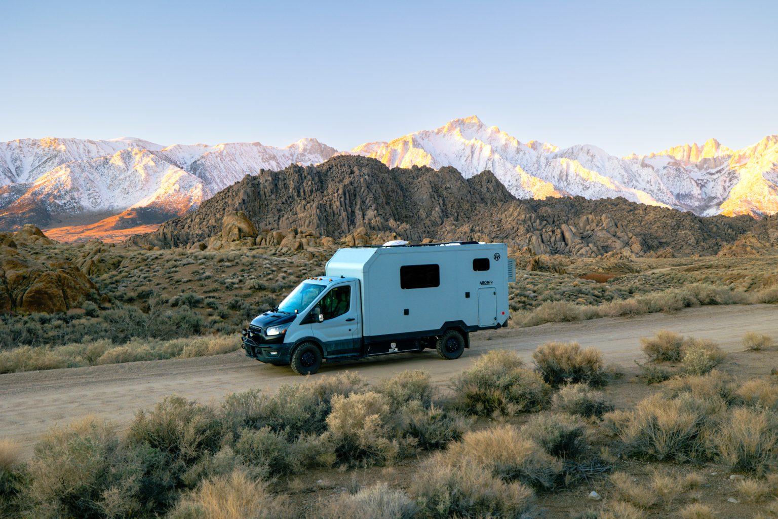 The best off-grid, 4 season RV: AEONrv review - Gwyn and Ami